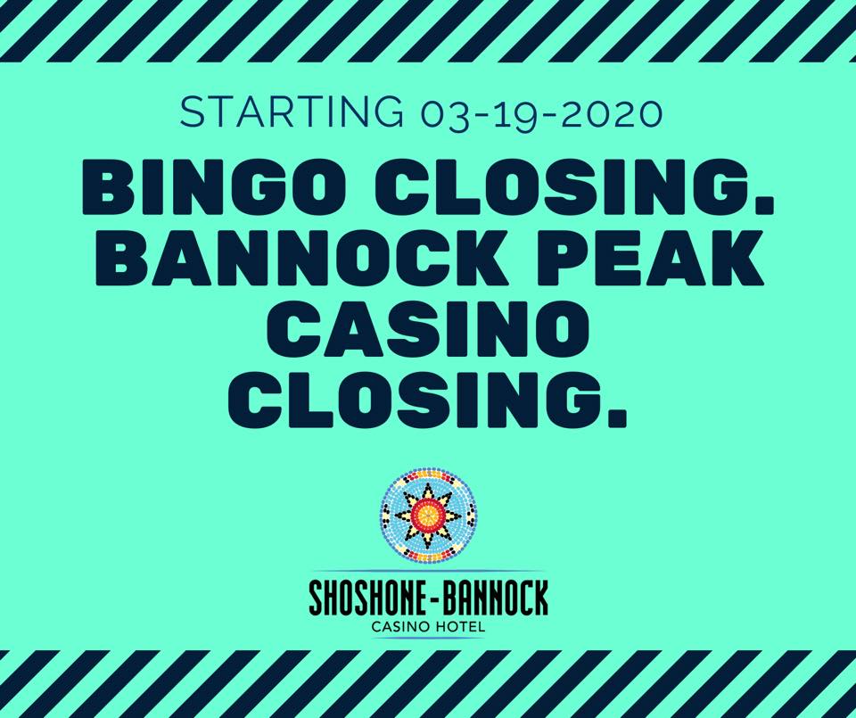 Bingo Cancelled, Bannock Peak Closed for COVID-19 | Shoshone-Bannock Tribes