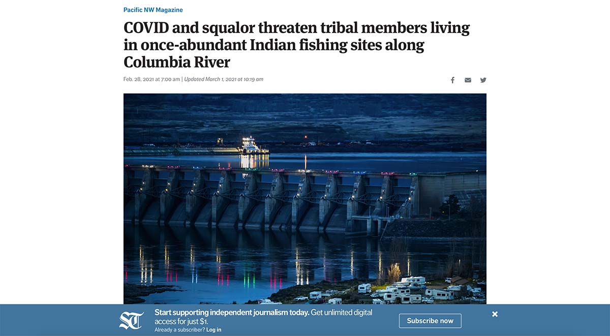 The Seattle Times: COVID and squalor threaten tribal members living in ...