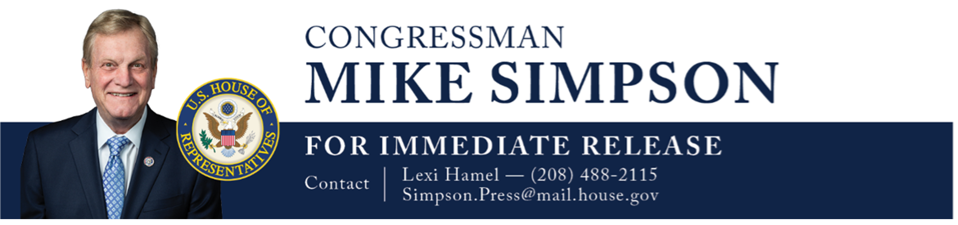 Rep. Simpson Announces September Mobile Office Hours – September 13 in ...