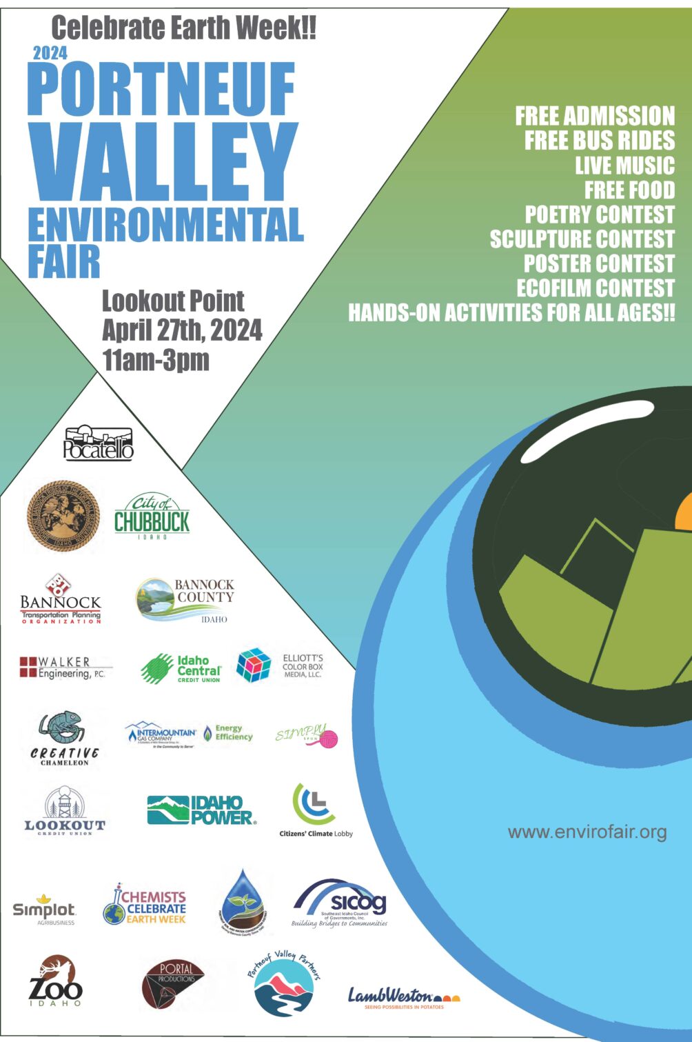 Portneuf Valley Environmental Fair – April 27th | Shoshone-Bannock Tribes