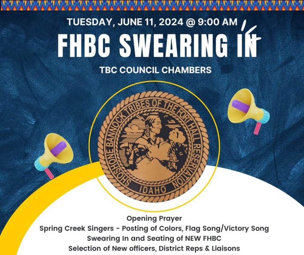 FHBC Swearing in to be held in the Chambers | Shoshone-Bannock Tribes