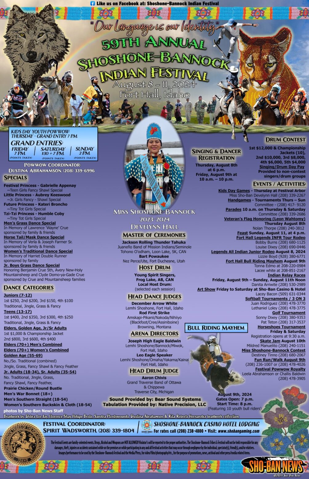 59th Annual Shoshone-Bannock Indian Festival | Shoshone-Bannock Tribes