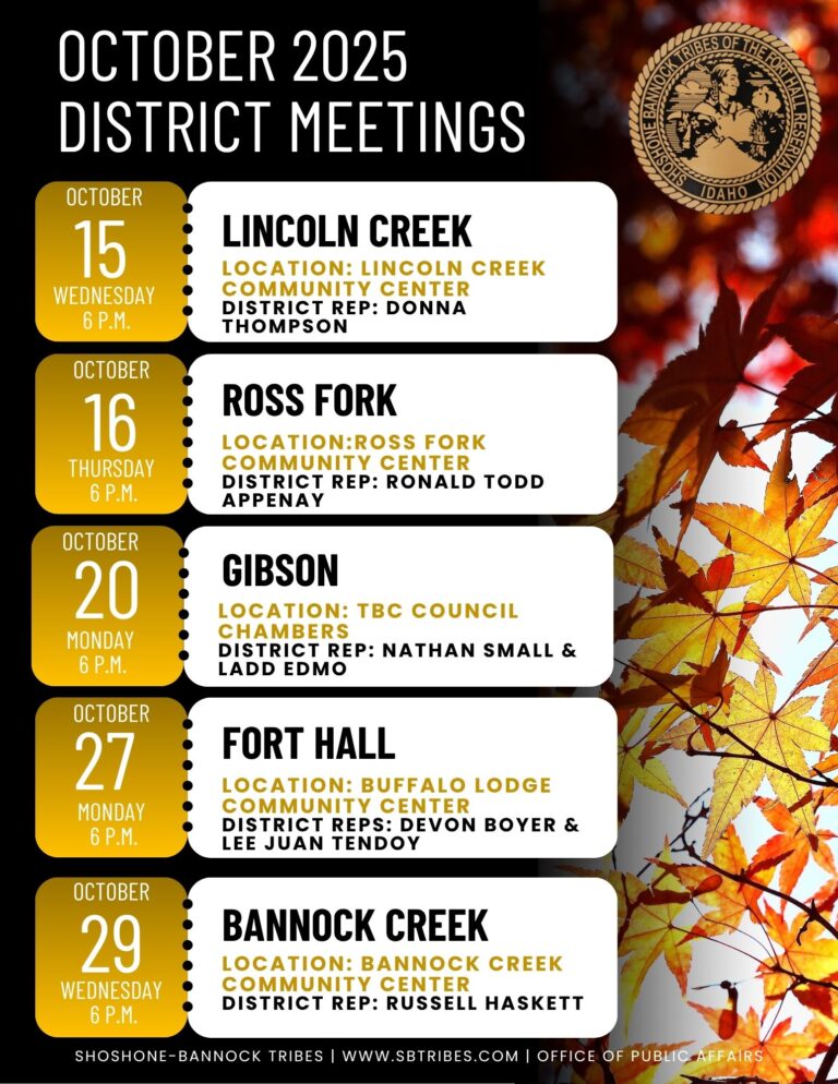 News & Events | Shoshone-Bannock Tribes